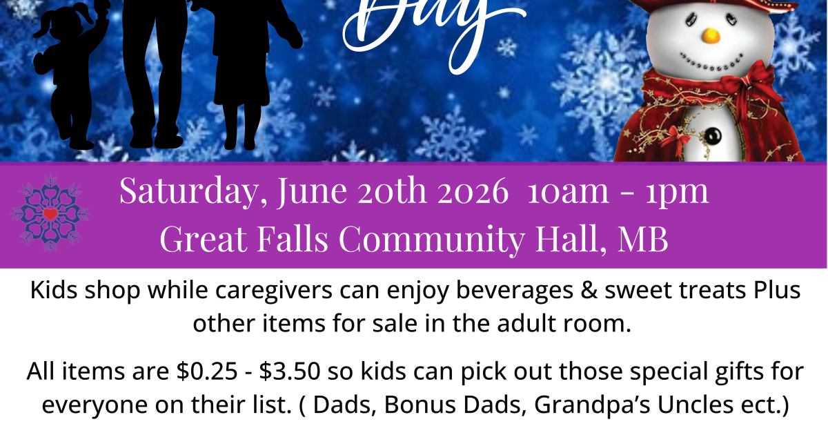 The Kids Snowflake Father's Day Bazaar | Travel Manitoba
