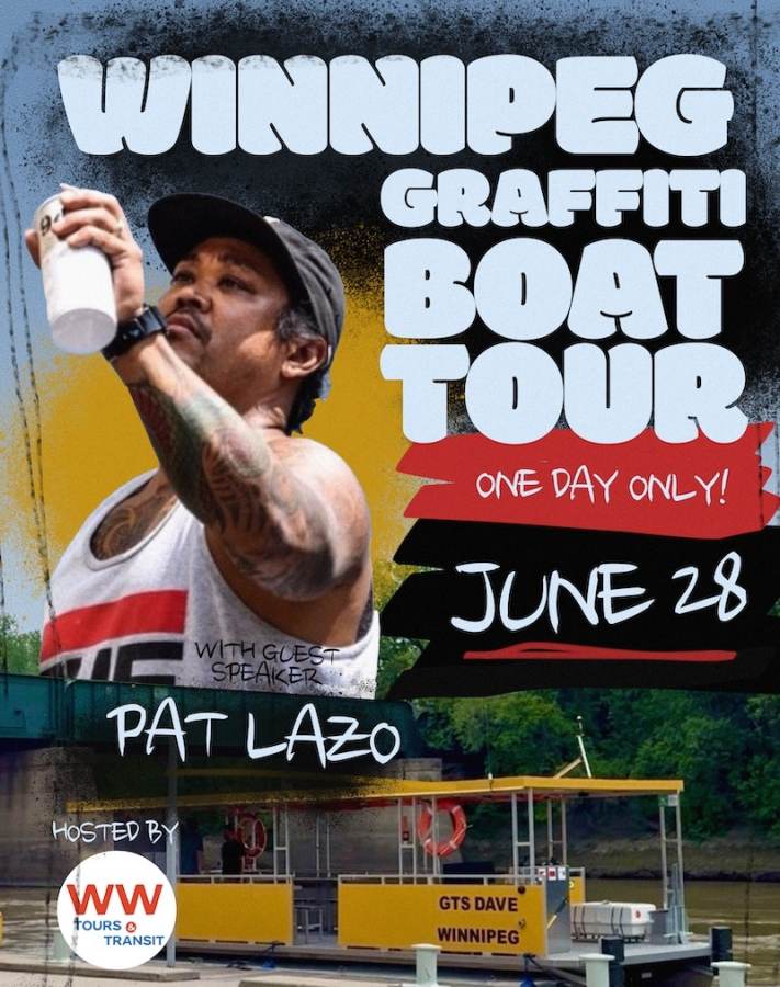 Winnipeg Graffiti Boat Tour | Travel Manitoba