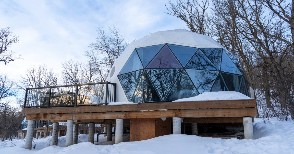 Why a Winter Stay at Moonlit Canopy Feels So Grounding | Travel Manitoba