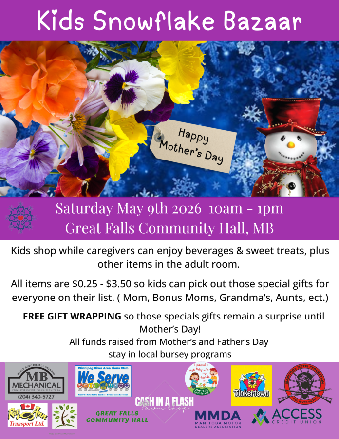 Kids Snowflake Mother's Day Bazaar | Travel Manitoba